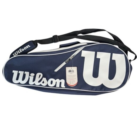 Wilson | Other | Wilson Advantage Iii Triple Bag Do It Navy Tennis ...